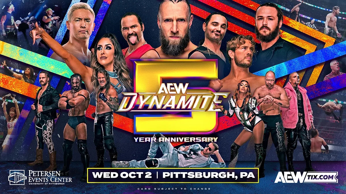 Previa AEW Dynamite - 5 Aniversario (Octubre 2, 2024)