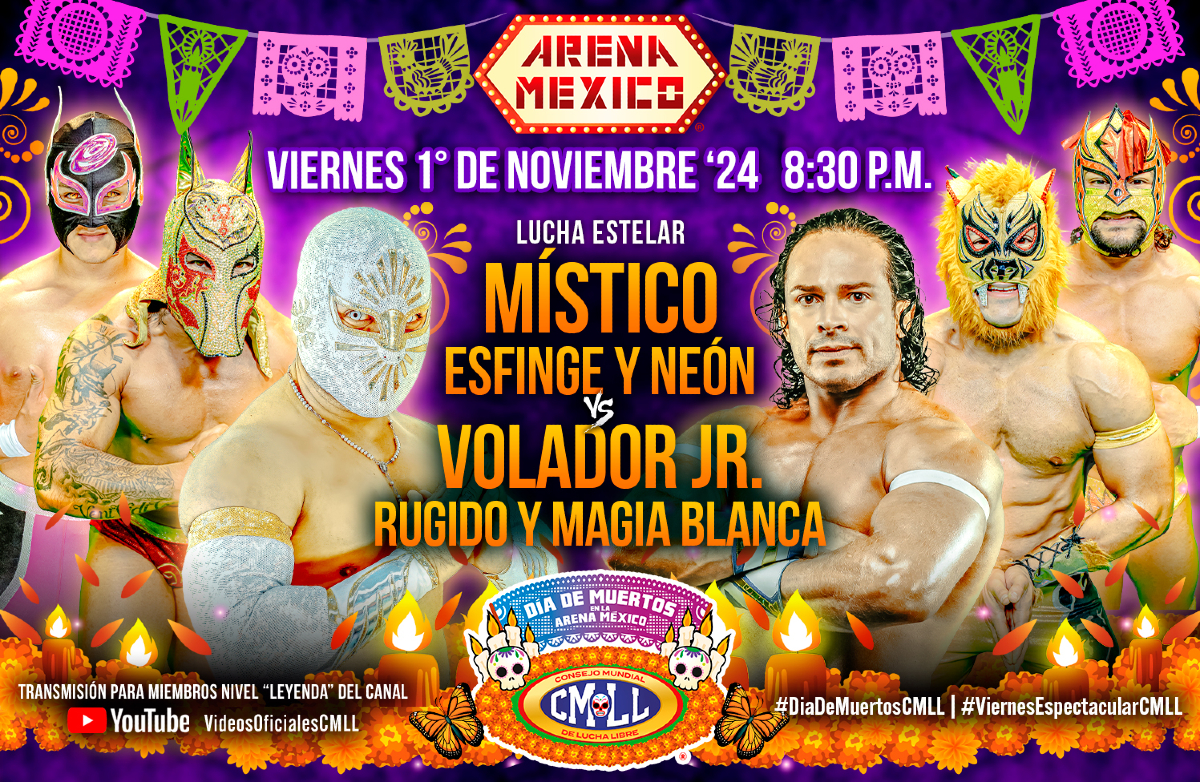 Resultados CMLL (Noviembre 1, 2024) - Viernes Espectacular
