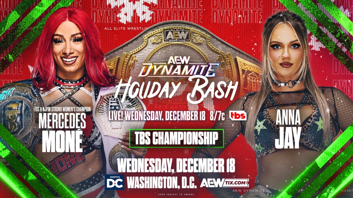 Mercedes Moné defenderá el Campeonato TBS ante Anna Jay en AEW Dynamite ...