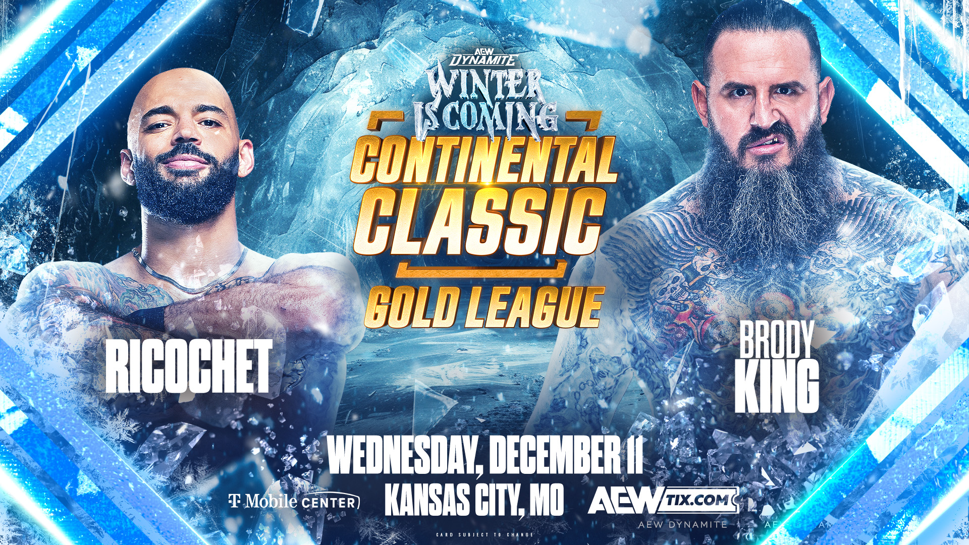 Ricochet recurre a la polémica para derrotar a Brody King en su duelo del AEW Contiental Classic ...