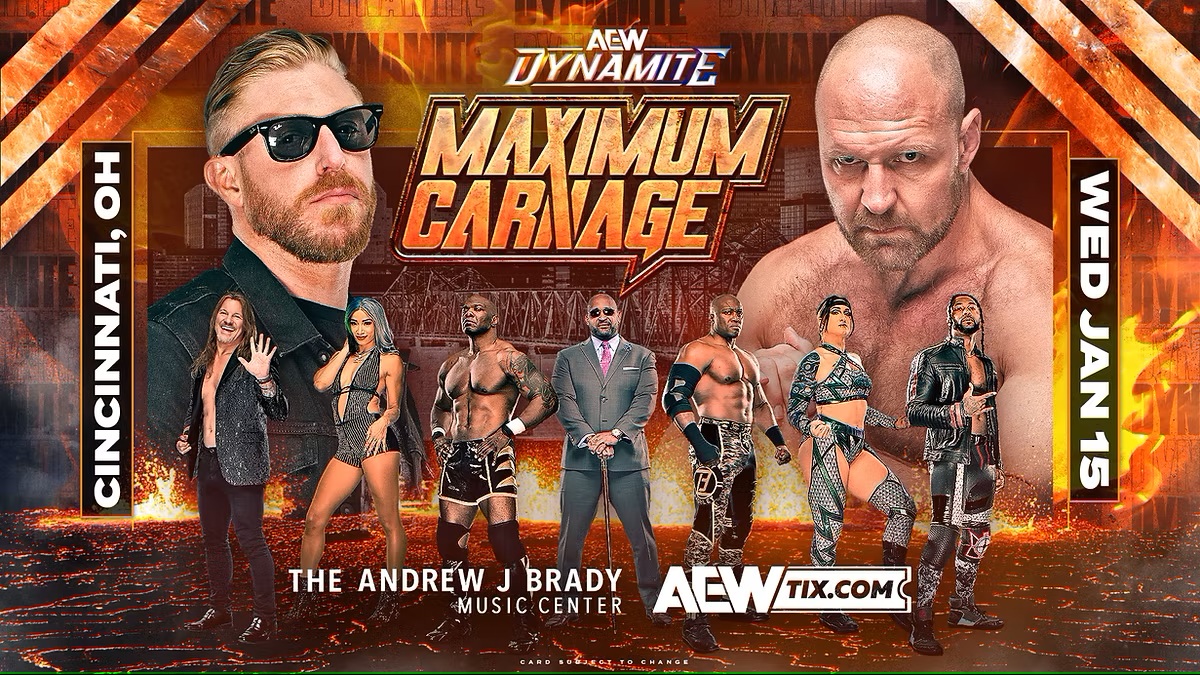 Previa AEW Dynamite - Maximum Carnage (Enero 15, 2025)