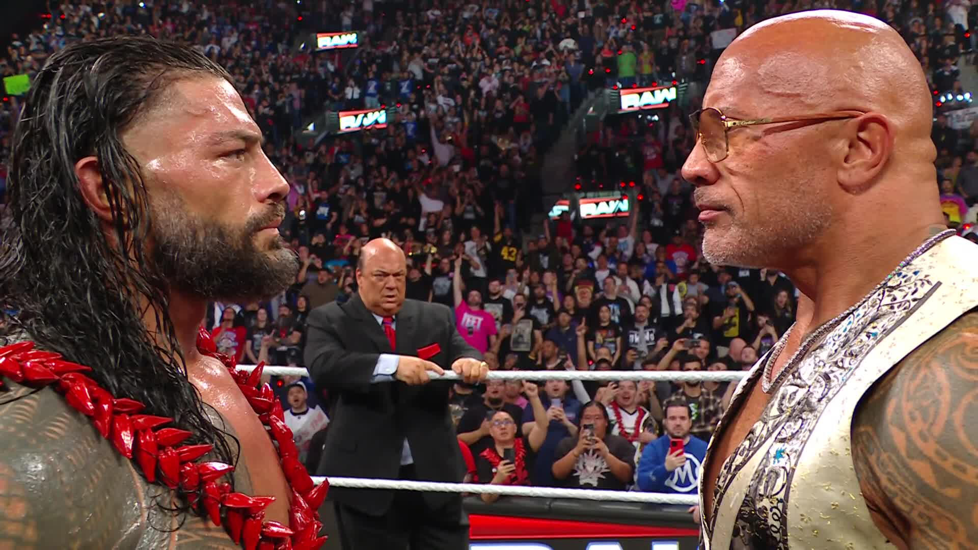 The Rock reconoce a Roman Reigns como Jefe Tribal tras su victoria sobre Solo Sikoa en el ...