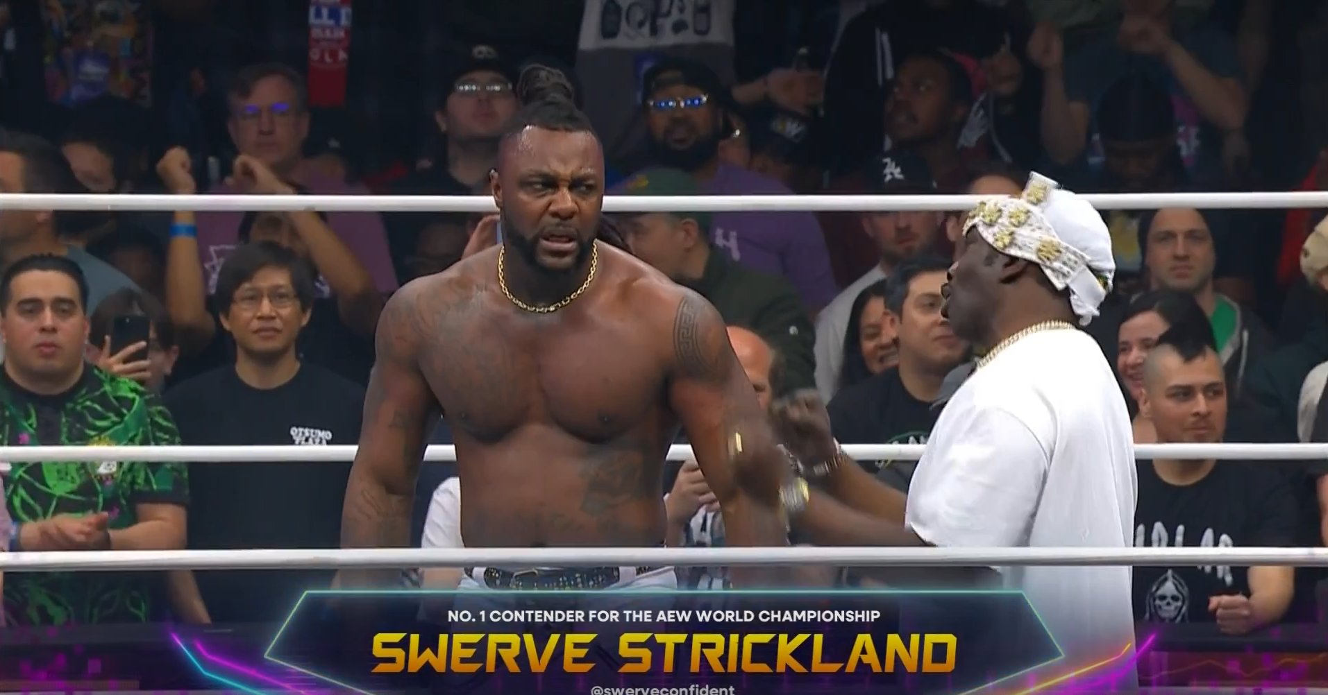Swerve Strickland gana una oportunidad por el Campeonato Mundial de AEW tras derrotar a Ricochet