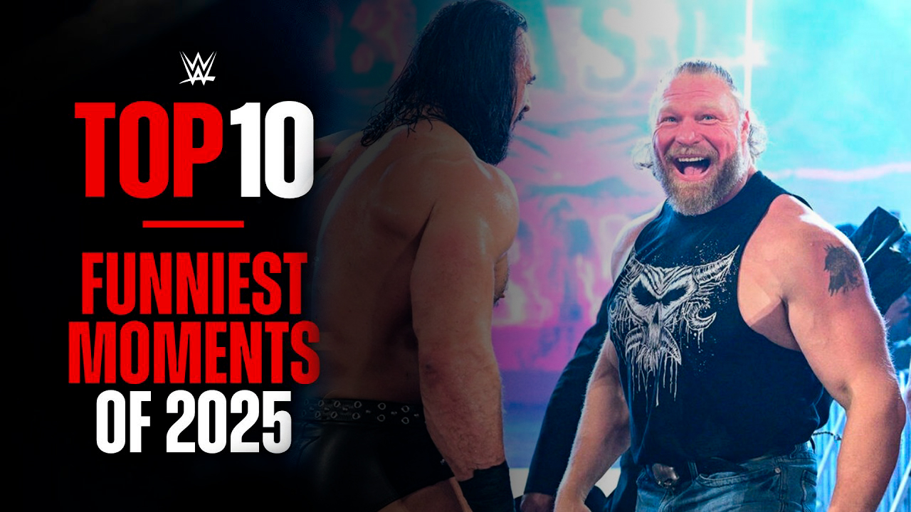 TOP10: Los momentos más graciosos del 2025 en WWE